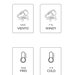 Memory Game - Weather in Spanish. Clima - Juego De Memoria - Etsy