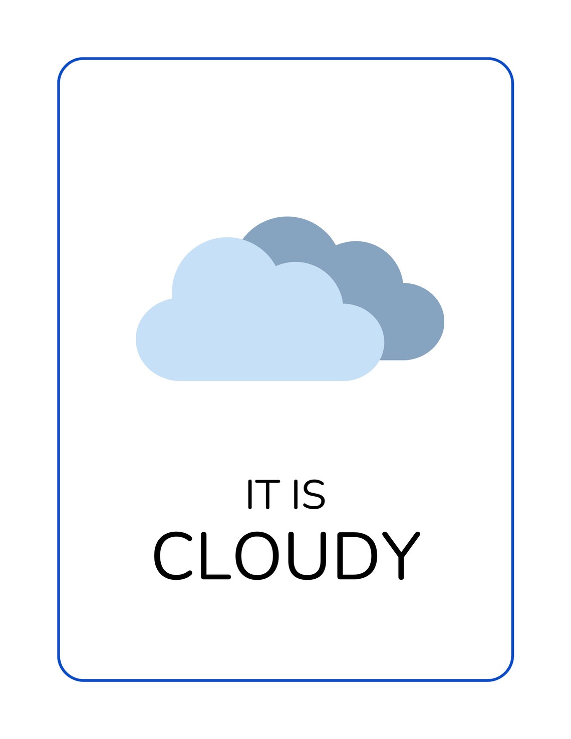 Weather Flashcards in Spanish / Clima En Espanol - Etsy