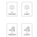 Memory Game - Weather in Spanish. Clima - Juego De Memoria - Etsy