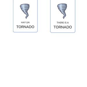 Memory Game - Weather in Spanish. Clima - Juego De Memoria - Etsy