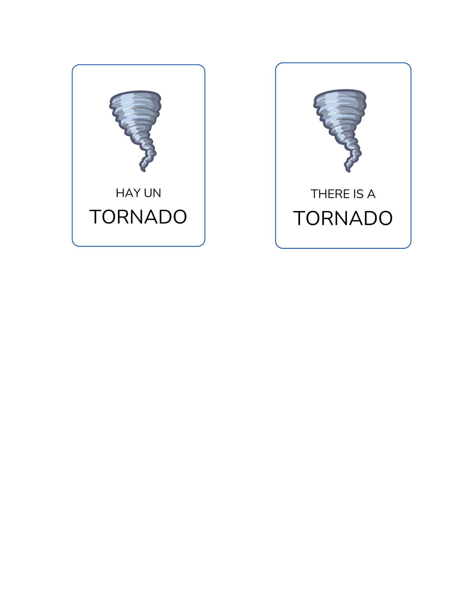 Memory Game - Weather in Spanish. Clima - Juego De Memoria - Etsy