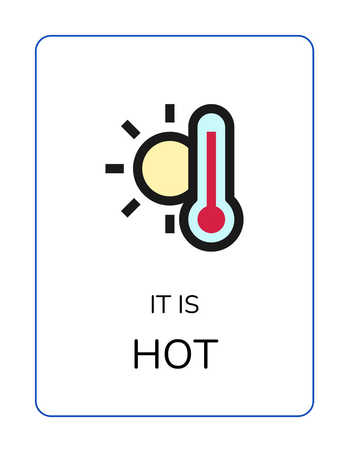 Weather Flashcards in Spanish / Clima En Espanol - Etsy