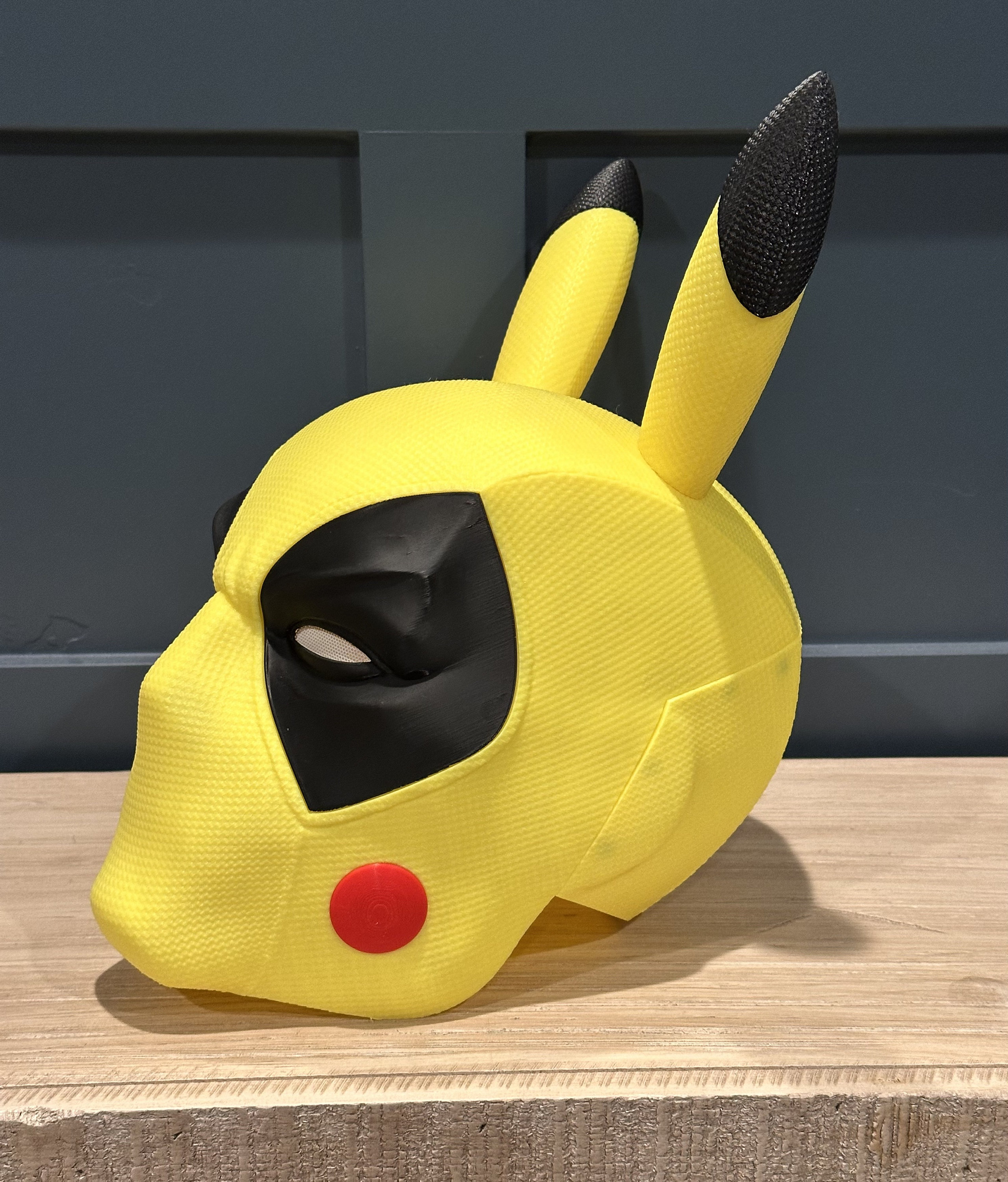 Pikapool Pikachu Deadpool Helmet - Etsy