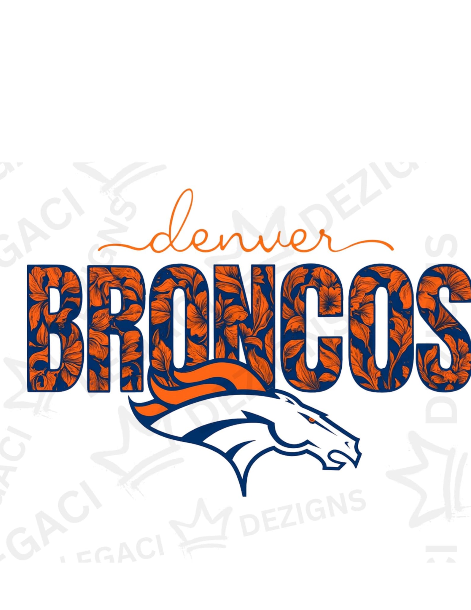 Denver Blue and Orange - Etsy