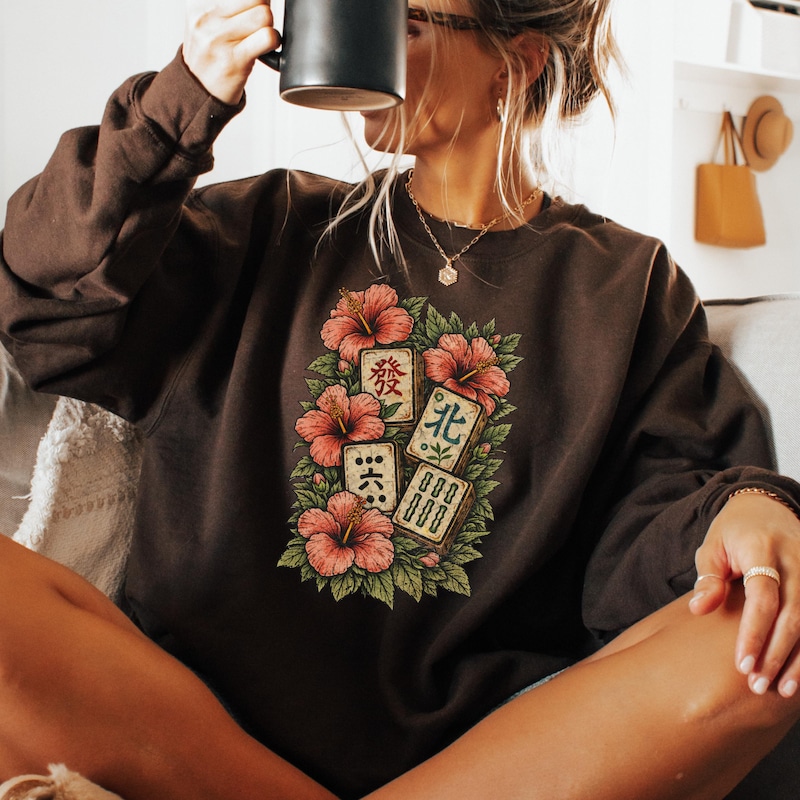 Botanical Mahjong Game - Etsy