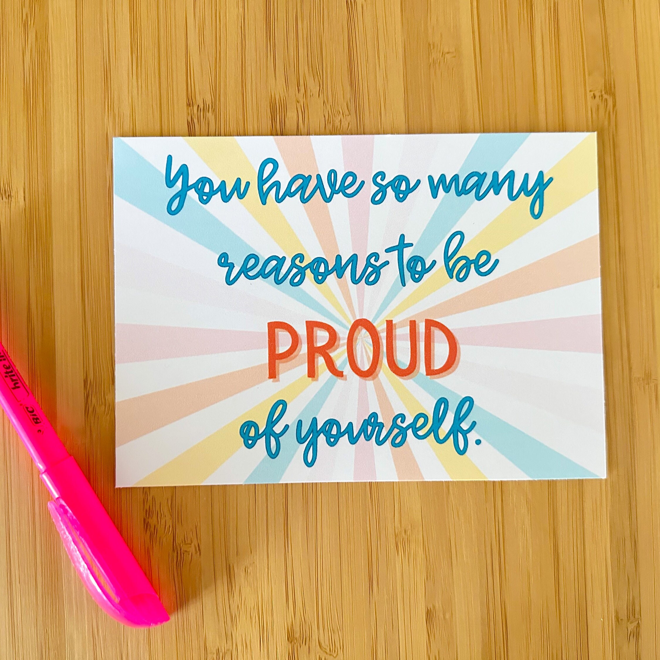 Positive Affirmation Cards for Students | Student Affirmation Cards ...