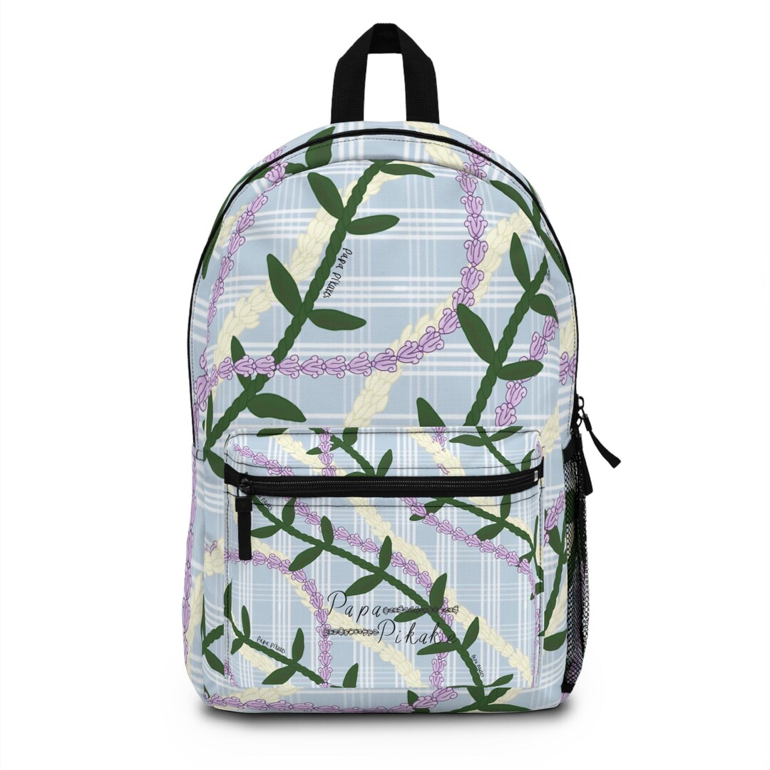 Blue Palaka Lei Backpack - Etsy