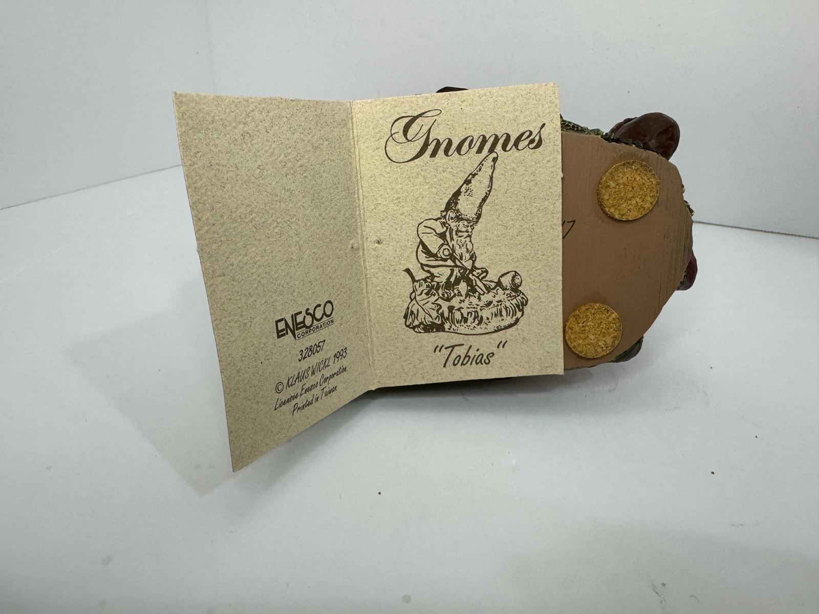 Klaus Wickl 1993 Enesco “tobias” Gnome Vintage 90s - Etsy