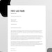 Modern Professional Minimalist Resume Template . Simple Design ...