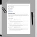 Easy Modern Professional Template Extras List. Minimalist Simple Design ...