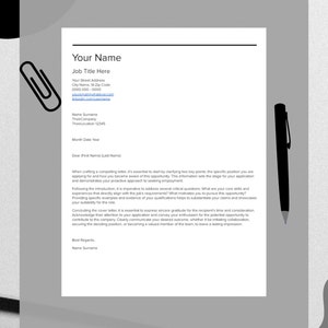 Easy Modern Professional Template Extras List. Minimalist Simple Design ...