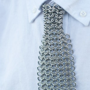 Chainmail Tie - Etsy