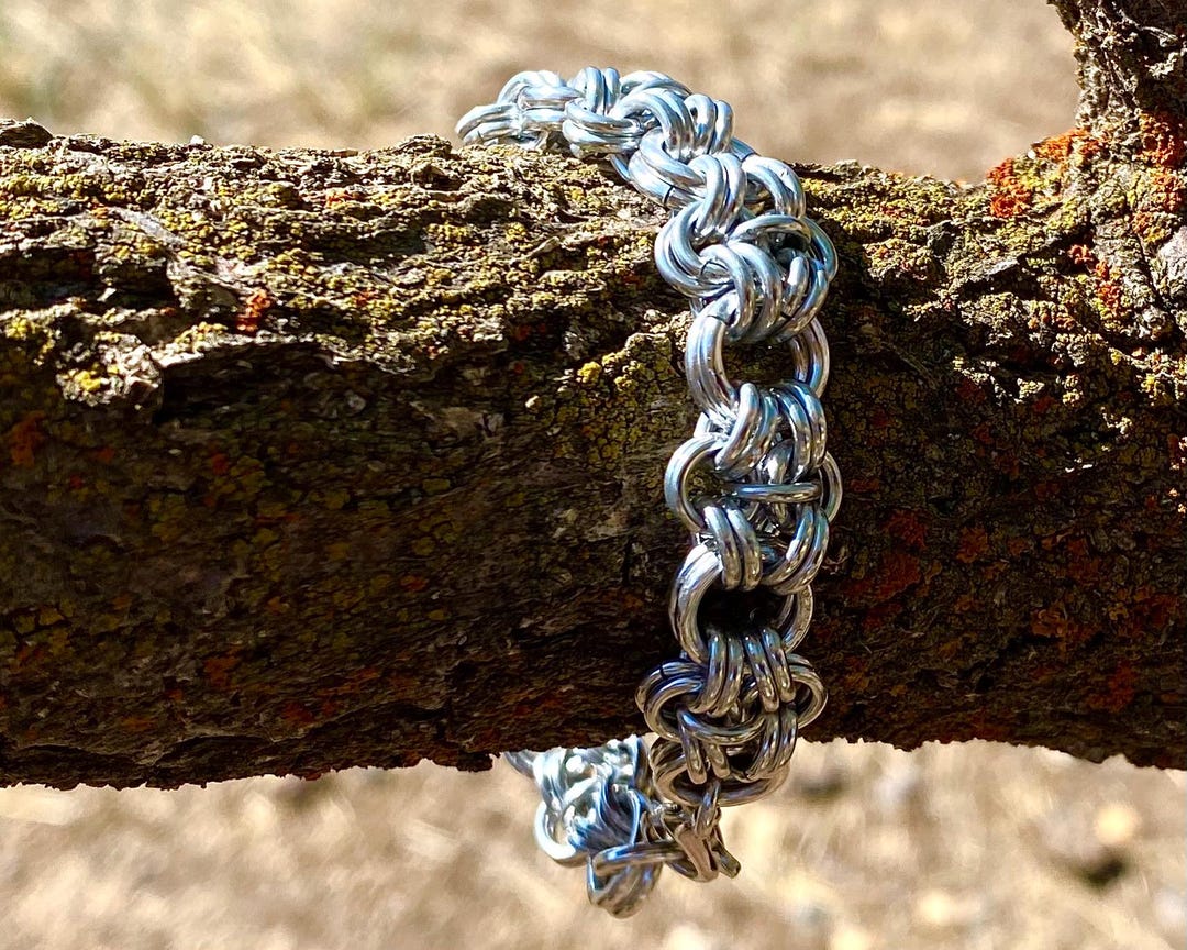 Japanese Chainmail Bracelet - Etsy