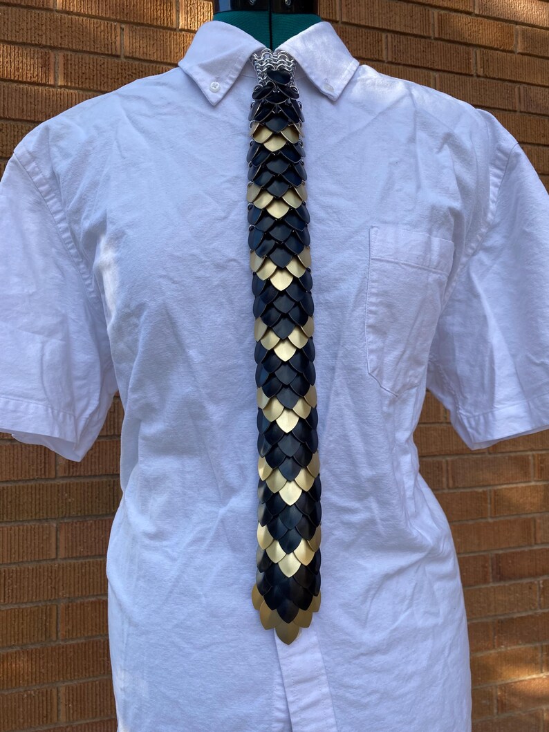 Scale Mail Tie - Etsy