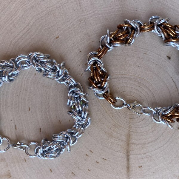 Chain Mail Bracelet - Etsy