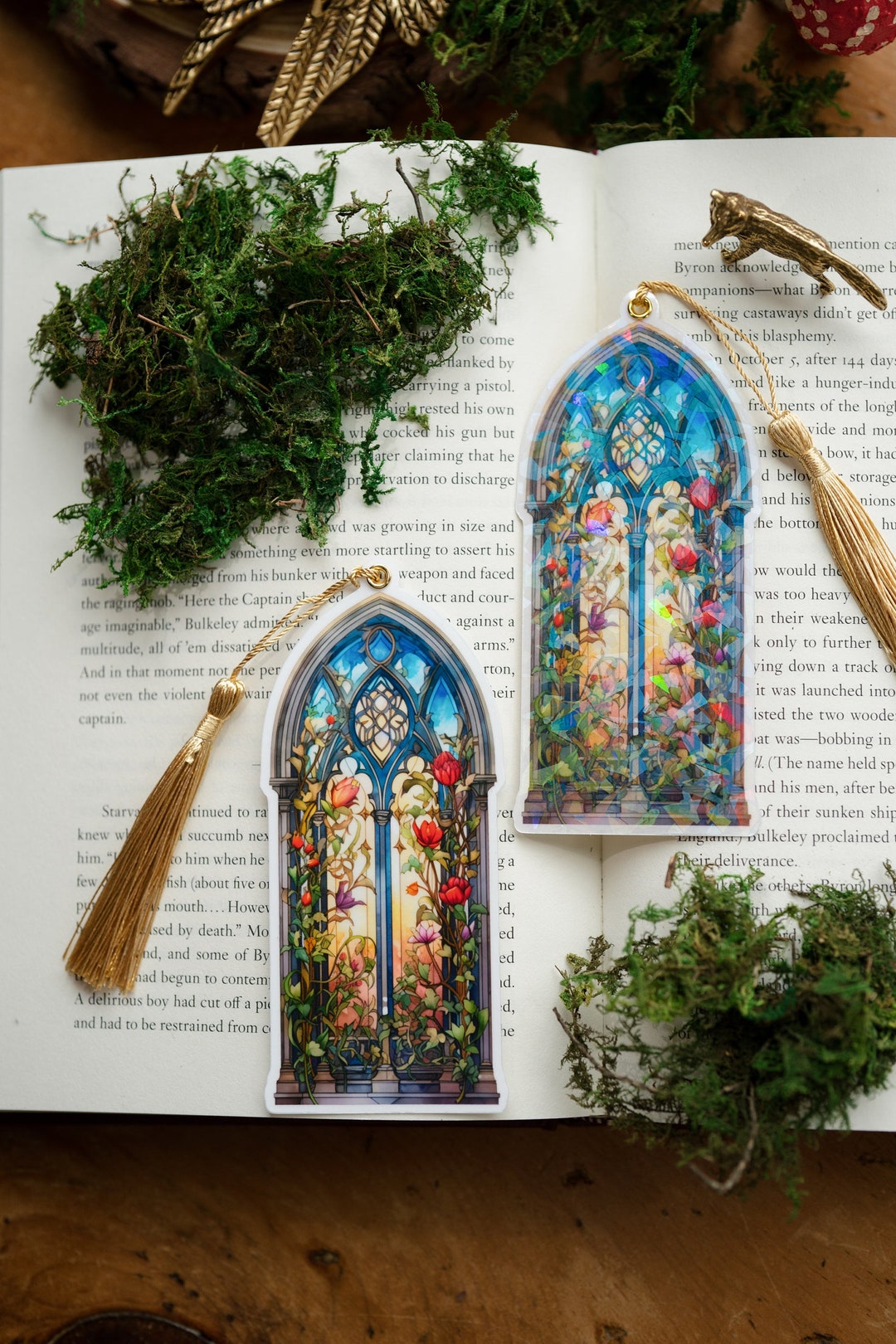 Sunrise Fantasy Arch Bookmark - Etsy