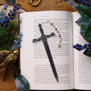 Starfall Blade Faux Leather Bookmark - Etsy