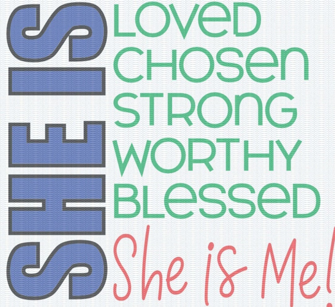 SHE IS - SVG File - Etsy