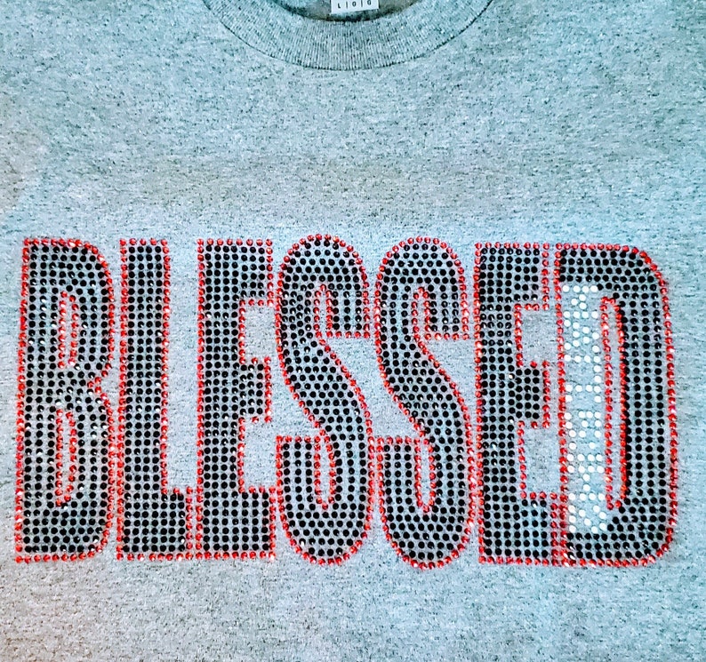 Blessed Rhinestone Template Bundle - MATT 5:11-12 (digital Download) - Etsy