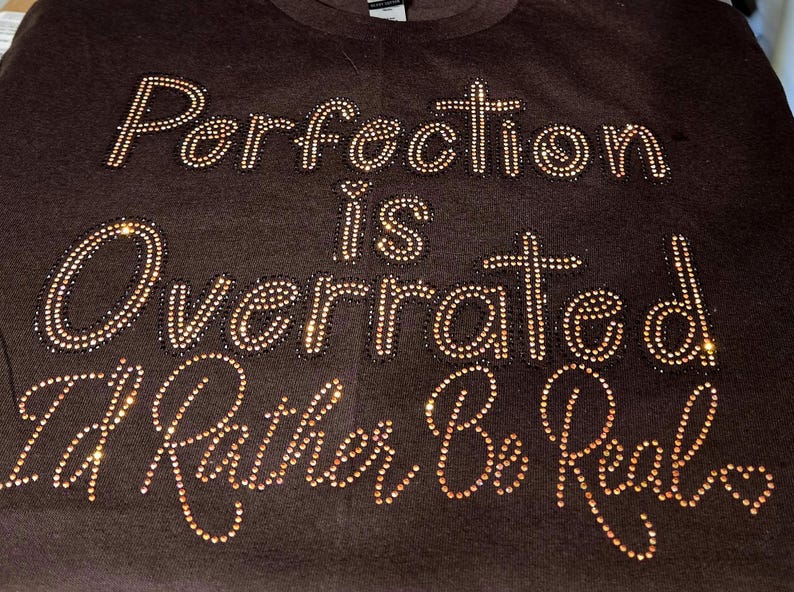 SS10 PERFECTION IS OVERRATED W10.803 X H10.540 - Digital Download Only ...