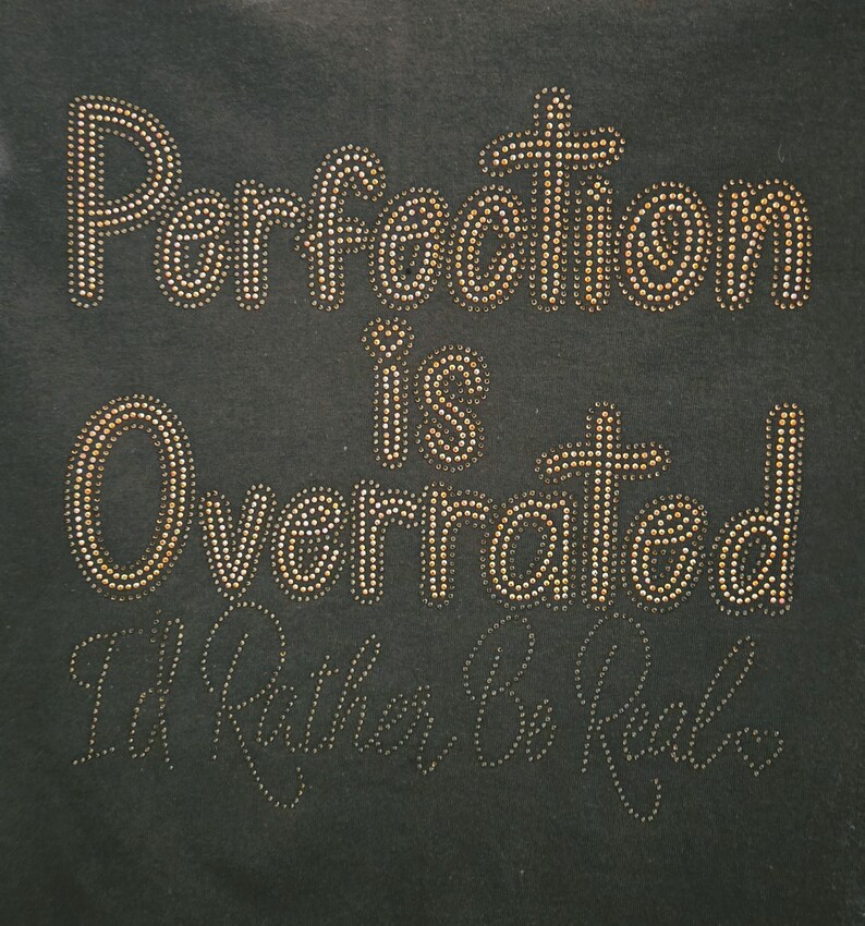 SS10 PERFECTION IS OVERRATED W10.803 X H10.540 - Digital Download Only ...