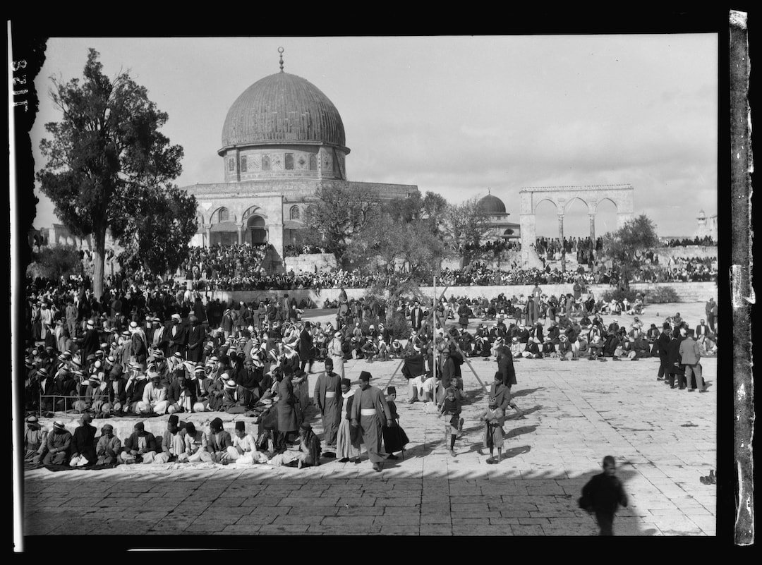 Digital Collection of Historic Palestine Photos 1800s 1900s at Al-aqsa ...