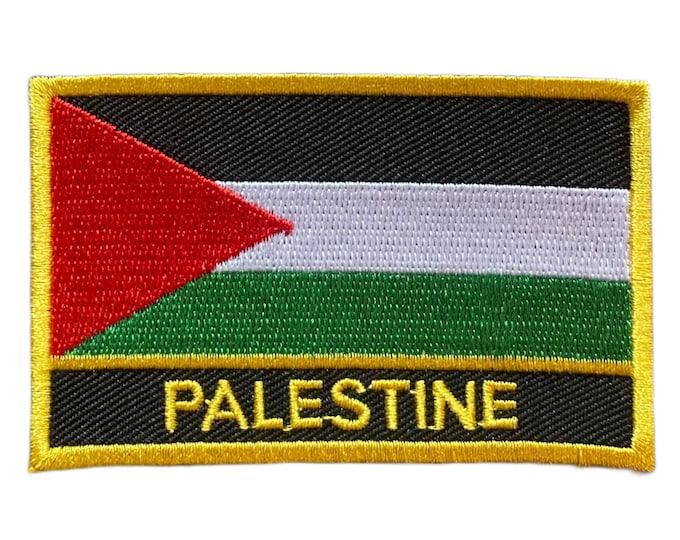 Palestine Flag Patch - Pro-palestine Patch - Embroidered Patch - Solidarity With Palestine -let ...