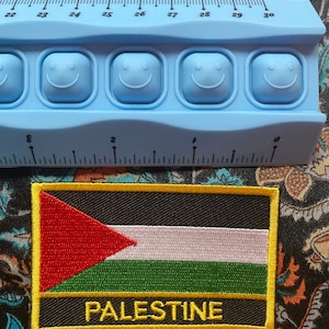 Palestine Flag Patch Pro-palestine Patch Embroidered Patch Solidarity With Palestine let Gaza ...