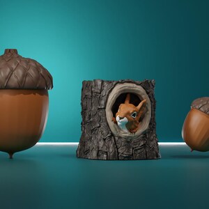 Squirrel MTG Commander Deck Boxes: (colored) | 100 Cards - Etsy