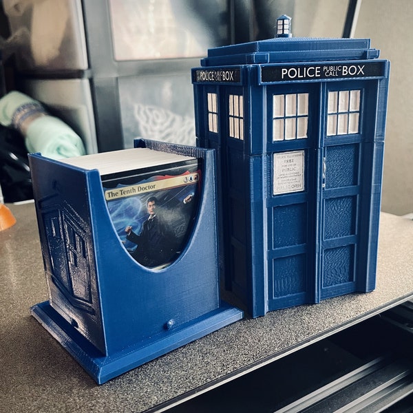 Magic the Gathering Deck Box Tardis - Etsy