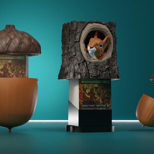 Squirrel MTG Commander Deck Boxes: (colored) | 100 Cards - Etsy