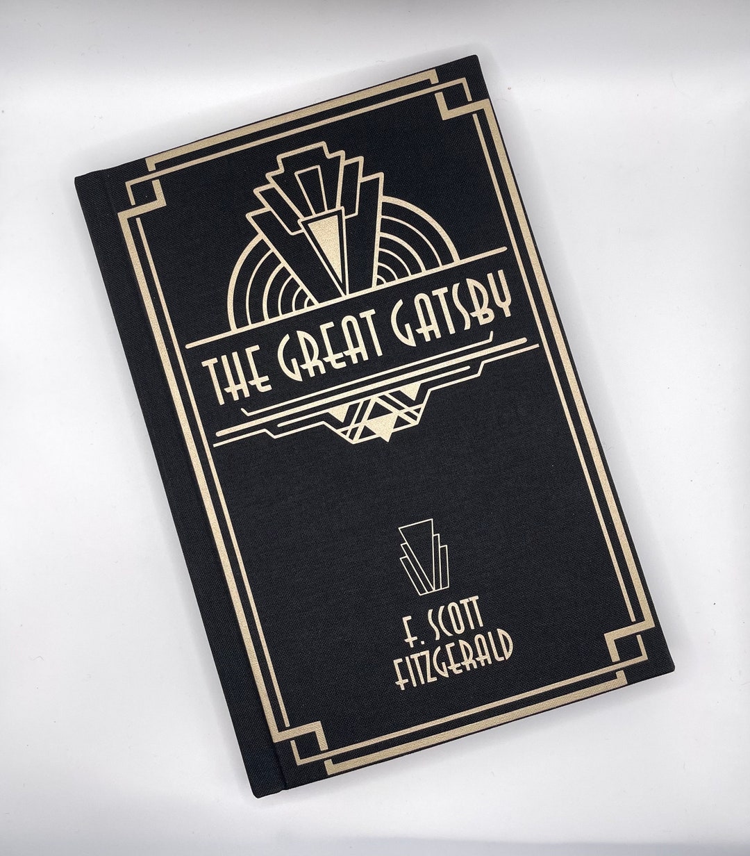 The Great Gatsby by F. Scott Fitzgerald Rebound Book, Hardcover ...