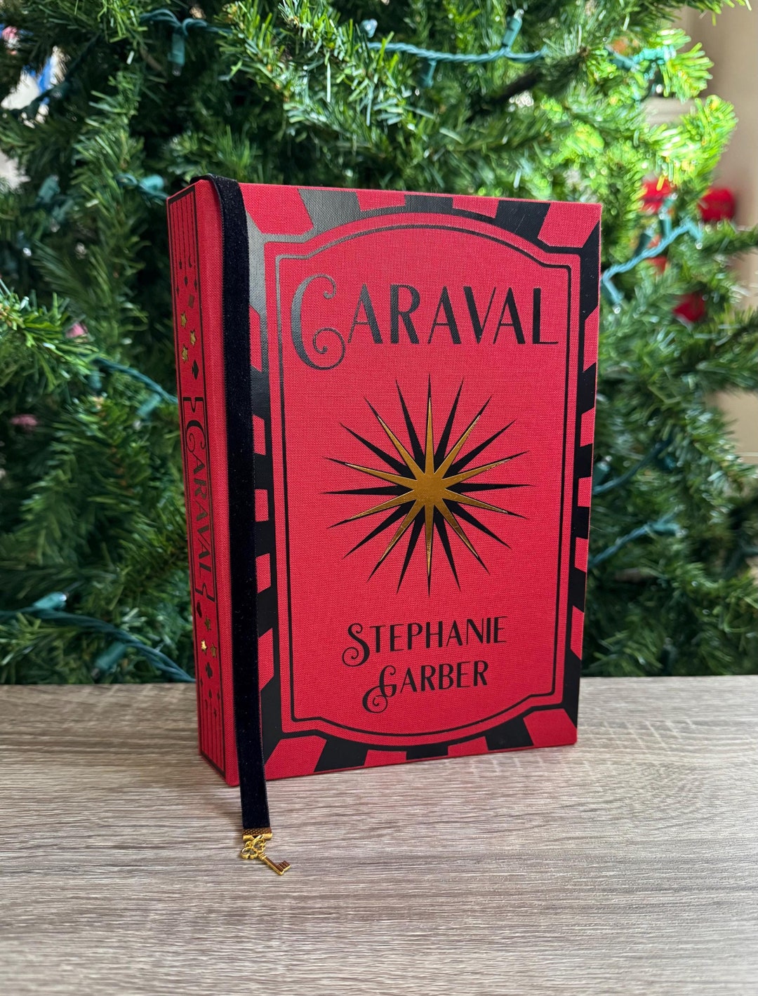 Caraval by Stephanie Garber ~ Rebound Book, Hardcover ~ Handmade ...