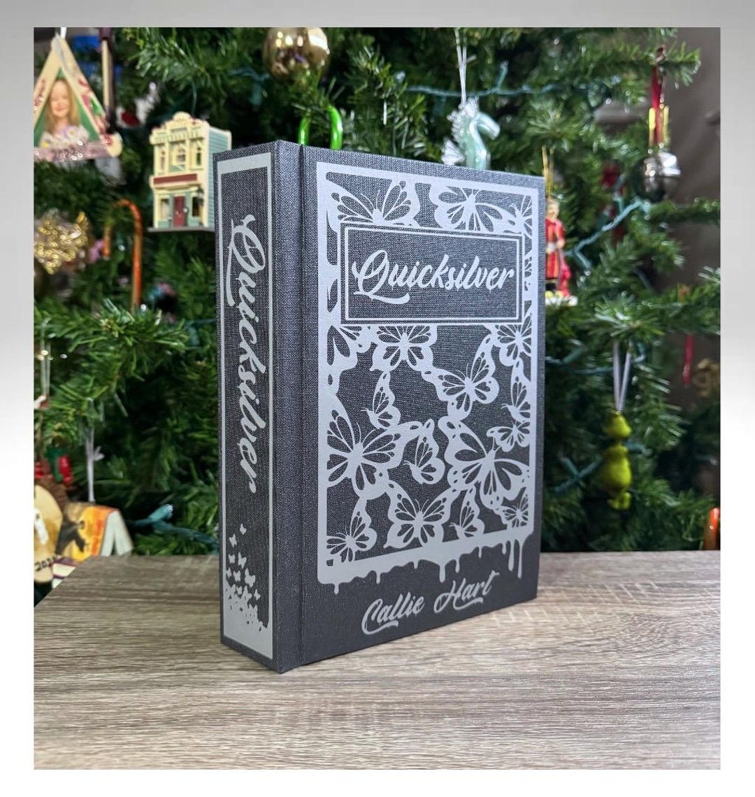 Quicksilver by Callie Hart ~ Painted Edges ~ Rebound Book, Hardcover ...