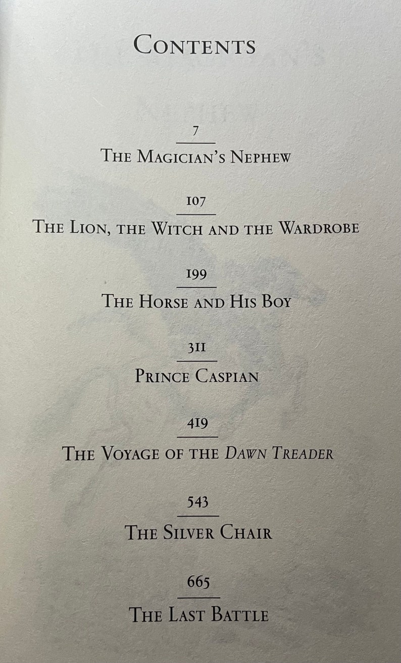 The Chronicles of Narnia (all 7 Stories in 1) by C.S. Lewis ~ Rebound ...