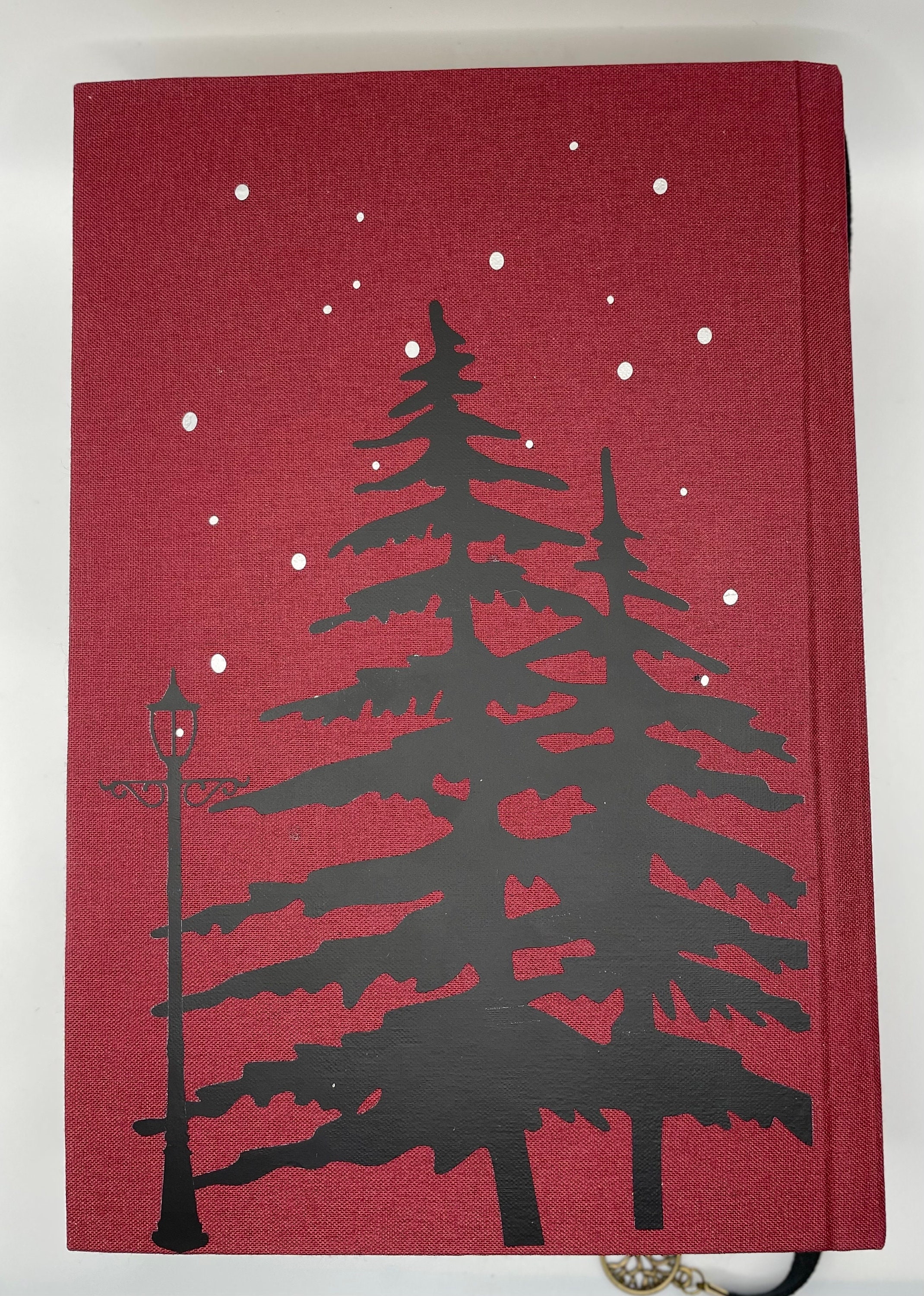 The Chronicles of Narnia by C.S. Lewis Rebound Book, Hardcover Handmade ...