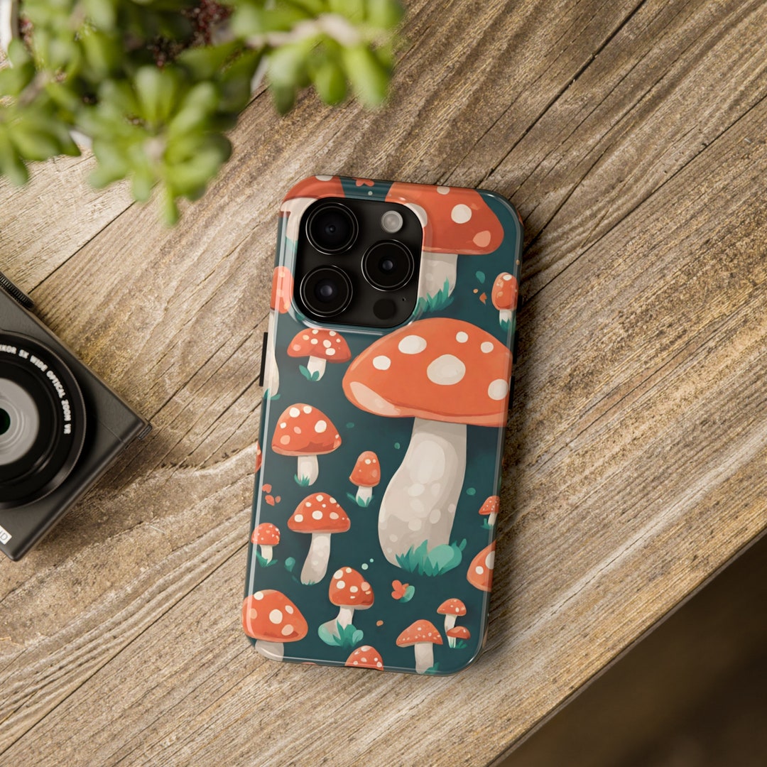 Cottagecore Mushroom iPhone Case - Etsy