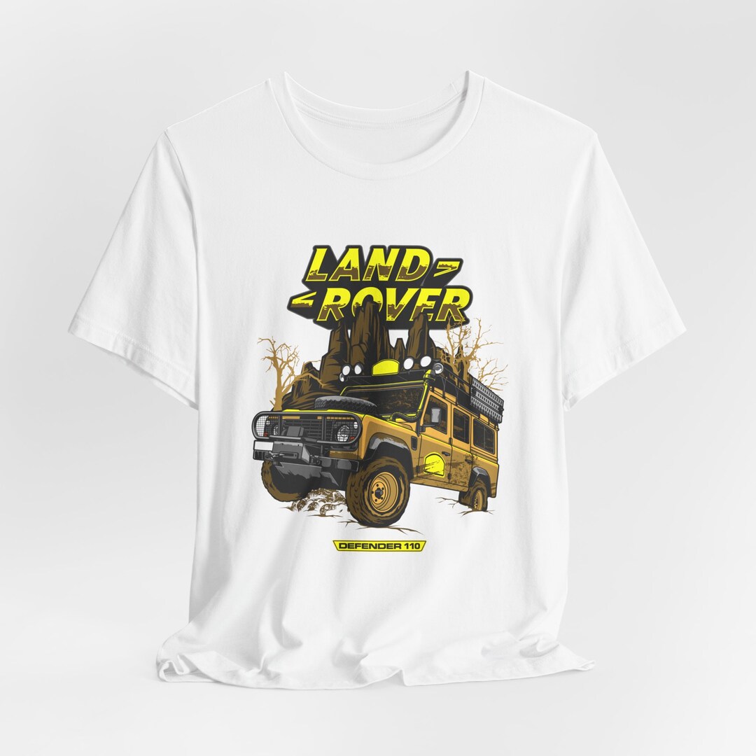 Adventure Awaits: Land Rover Defender 110 Tee Off-road Legend Apparel ...