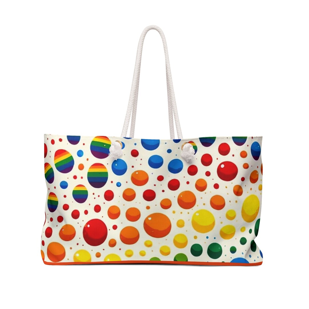 Rainbow Pride Speckles Tote Bag - Etsy