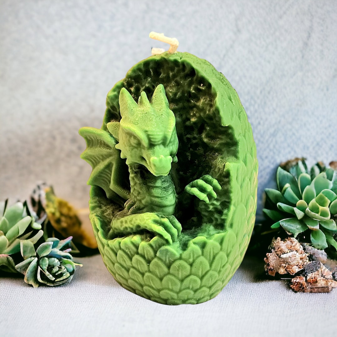 Dragon Candle | Medieval | Fantasy | Home Decor | Scented | Pillar ...