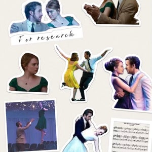 La La Land Movie Stickers for Printing, Digital Download, Goodnotes ...