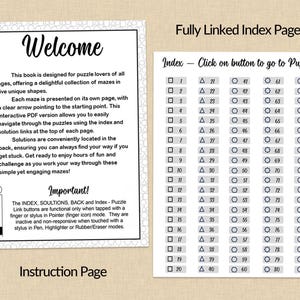 Kindle Scribe 100 Complex Mazes, 5 Types in Interactive PDF With ...