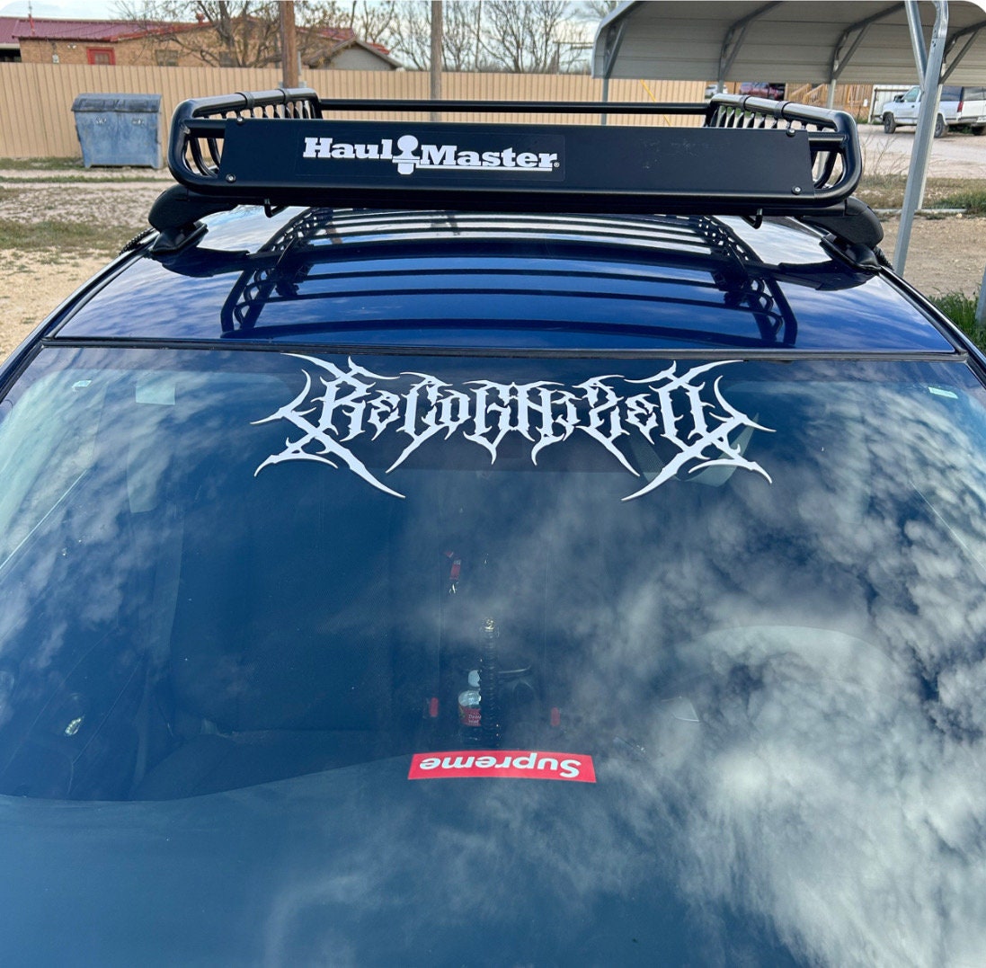 Recognized Metal Car Sticker Decal - Etsy