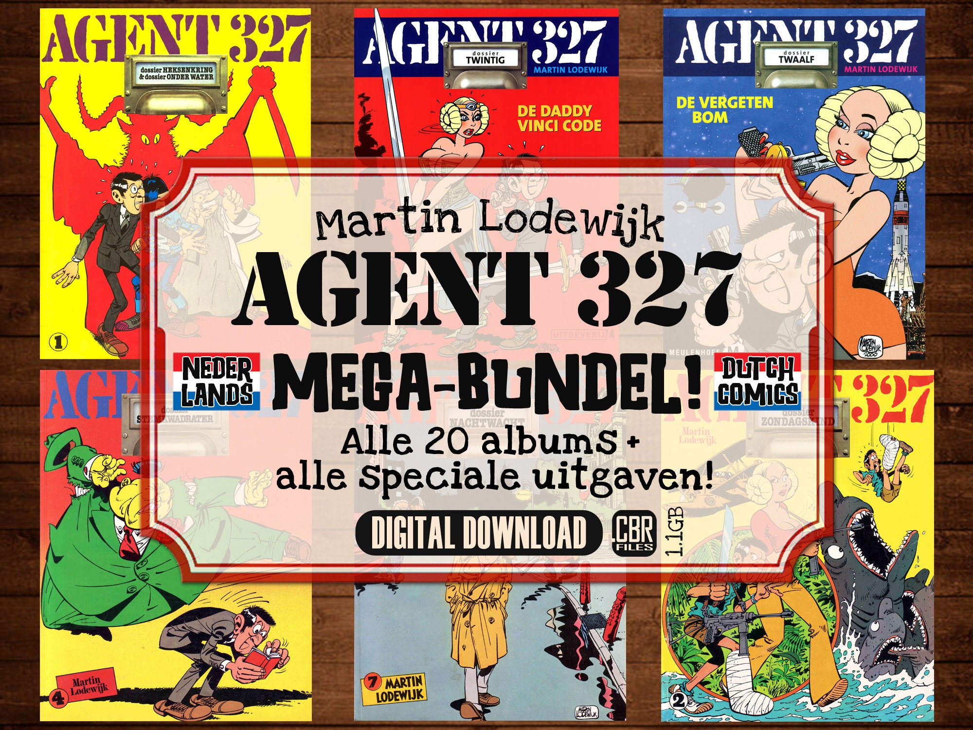 Agent 327 Mega-bundel dutch Alle 20 Albums Plus 16 Speciale Uitgaven 1 ...