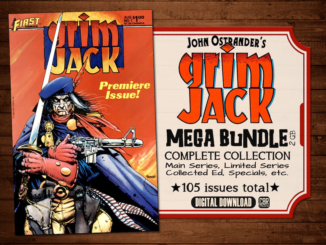 Grimjack [ostrander] Comic Mega-bundle - Complete Collection - 105 ...