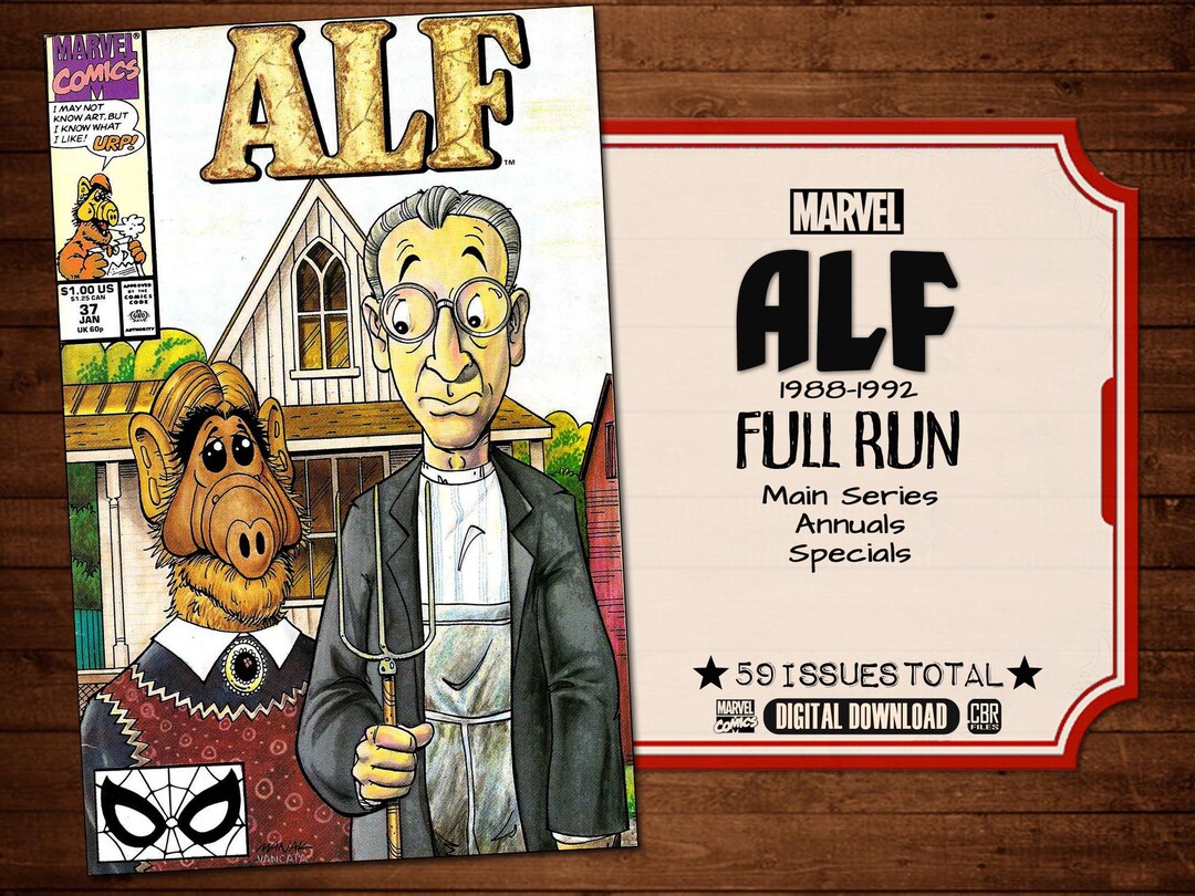 ALF - Digital Marvel Comic Pack - Complete Collection - 59 Issues Total ...