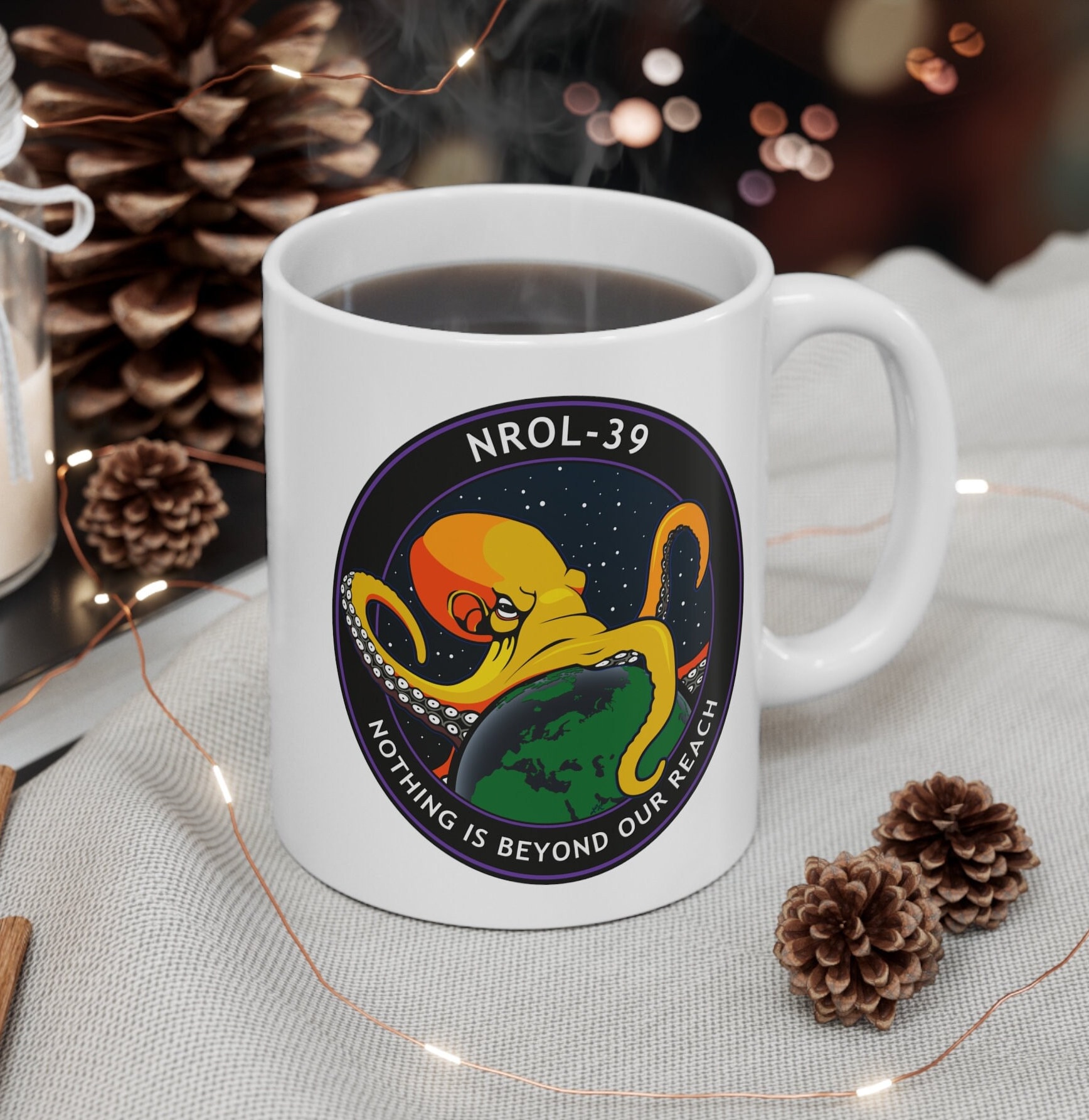 Custom Government Office Mug National Reconnaissance Office NRO Patch ...