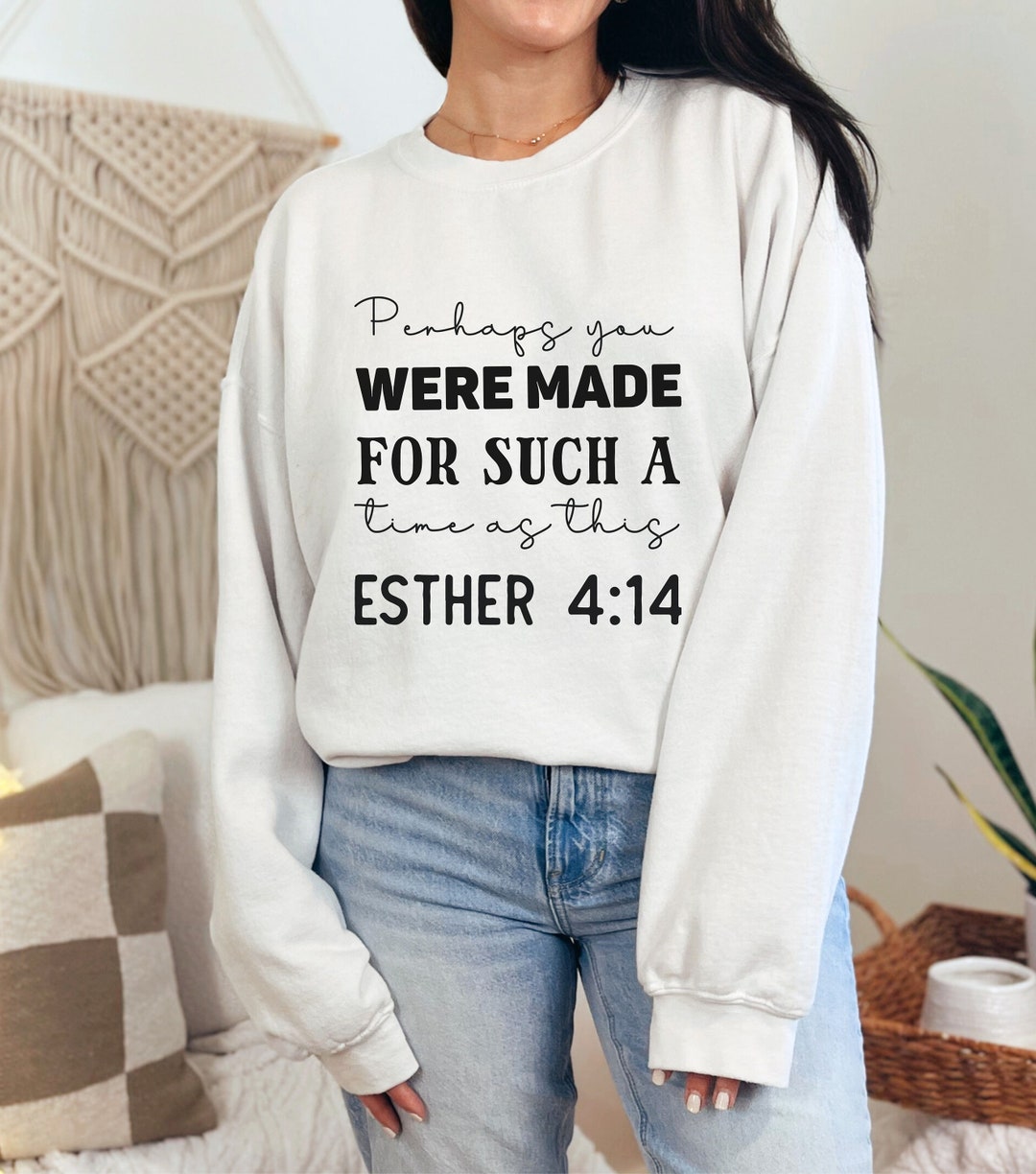 Christian Sweater, Bible Verse Shirt, Trendy Christian Sweater ...