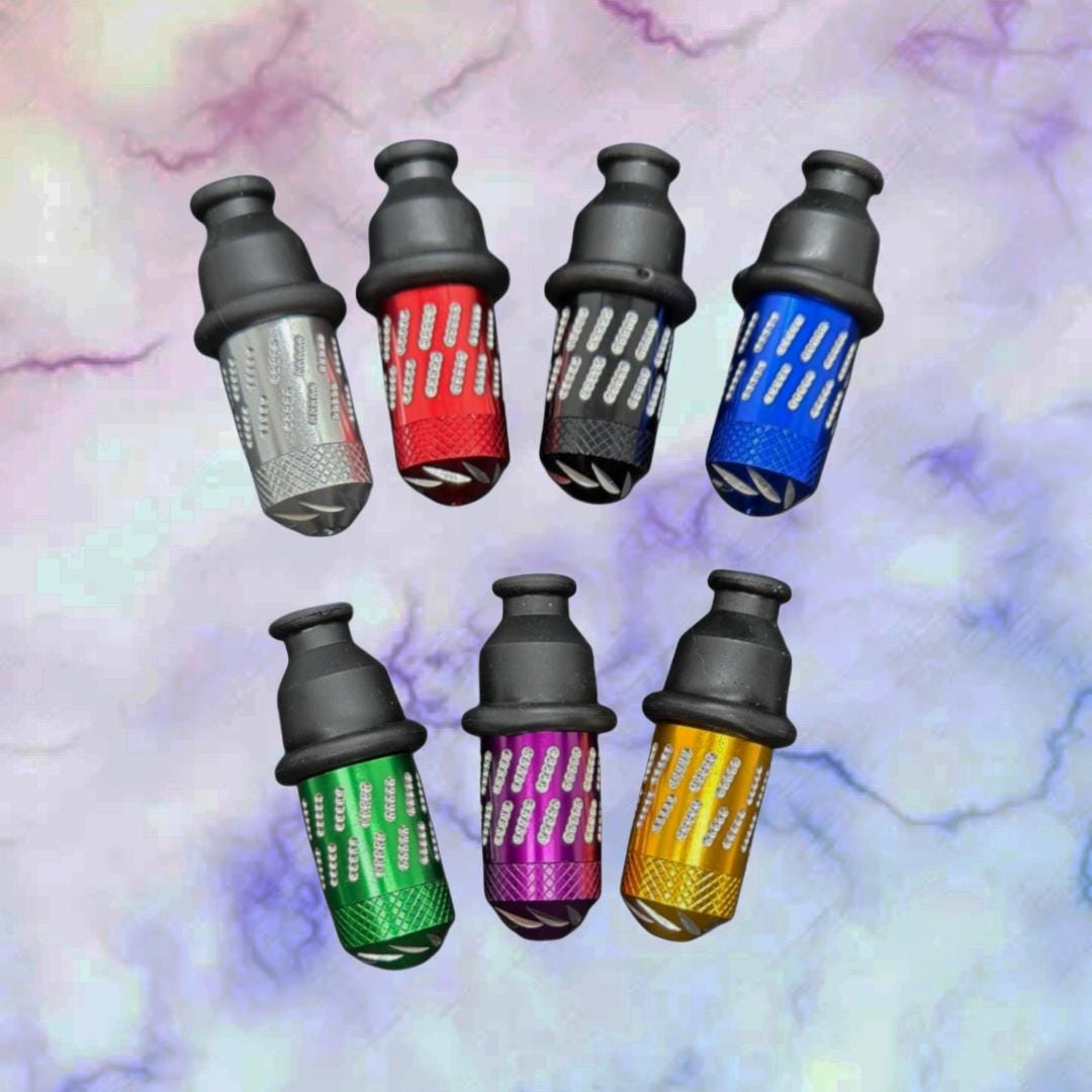 2" Classic "sneak A Toke" Metal One Hitter Eteched Design Smoking Pipe ...