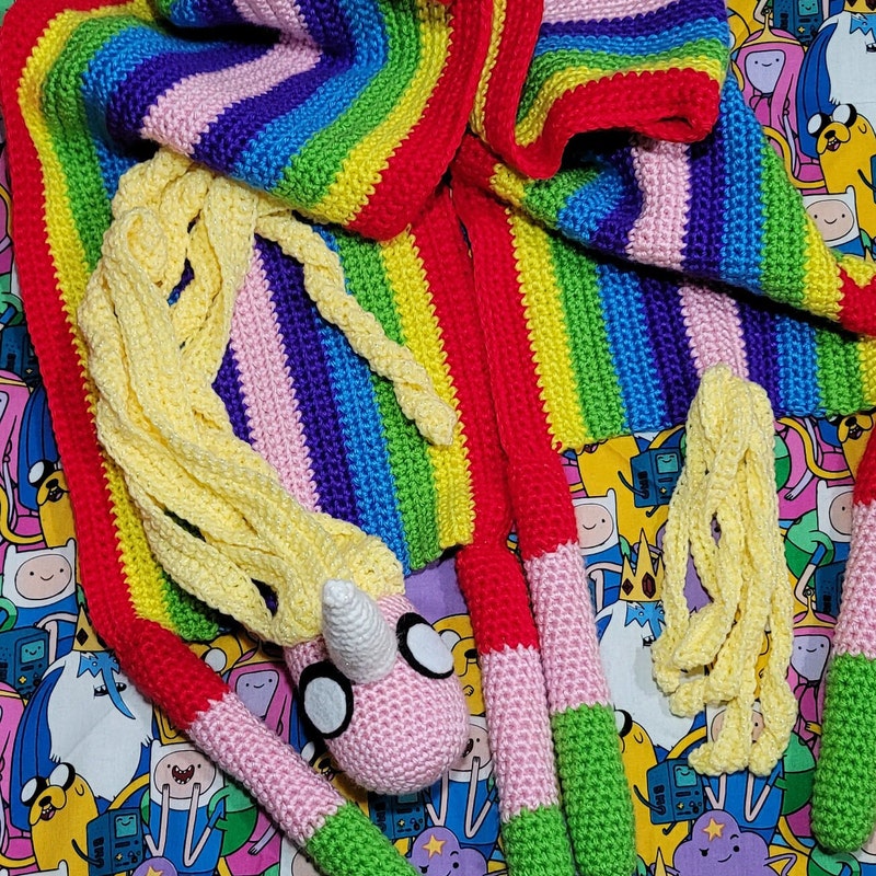 Adventure Time Scarf - Etsy